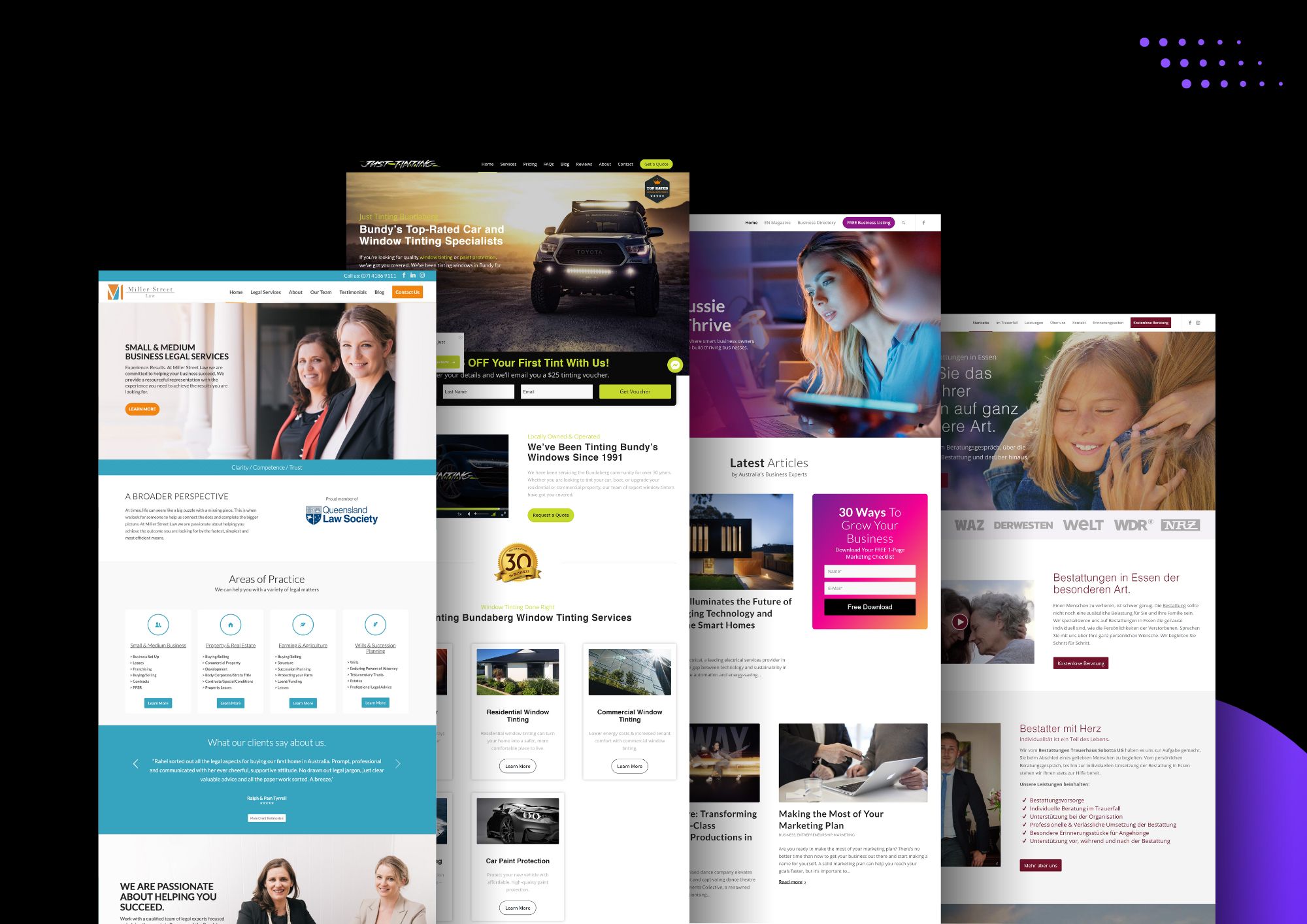 Impactful Web Design in Professional Services