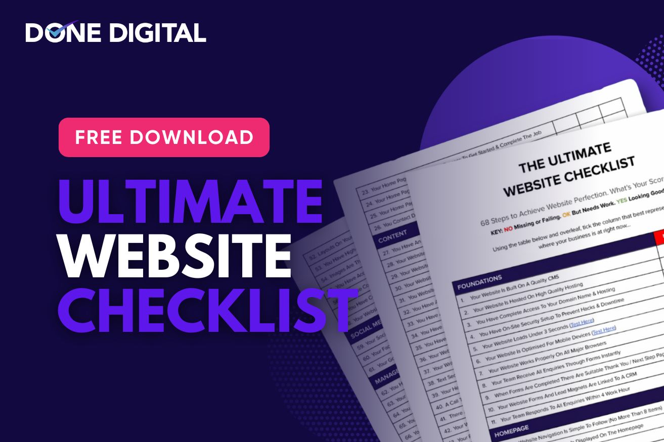 Free Download: The Ultimate Website Checklist